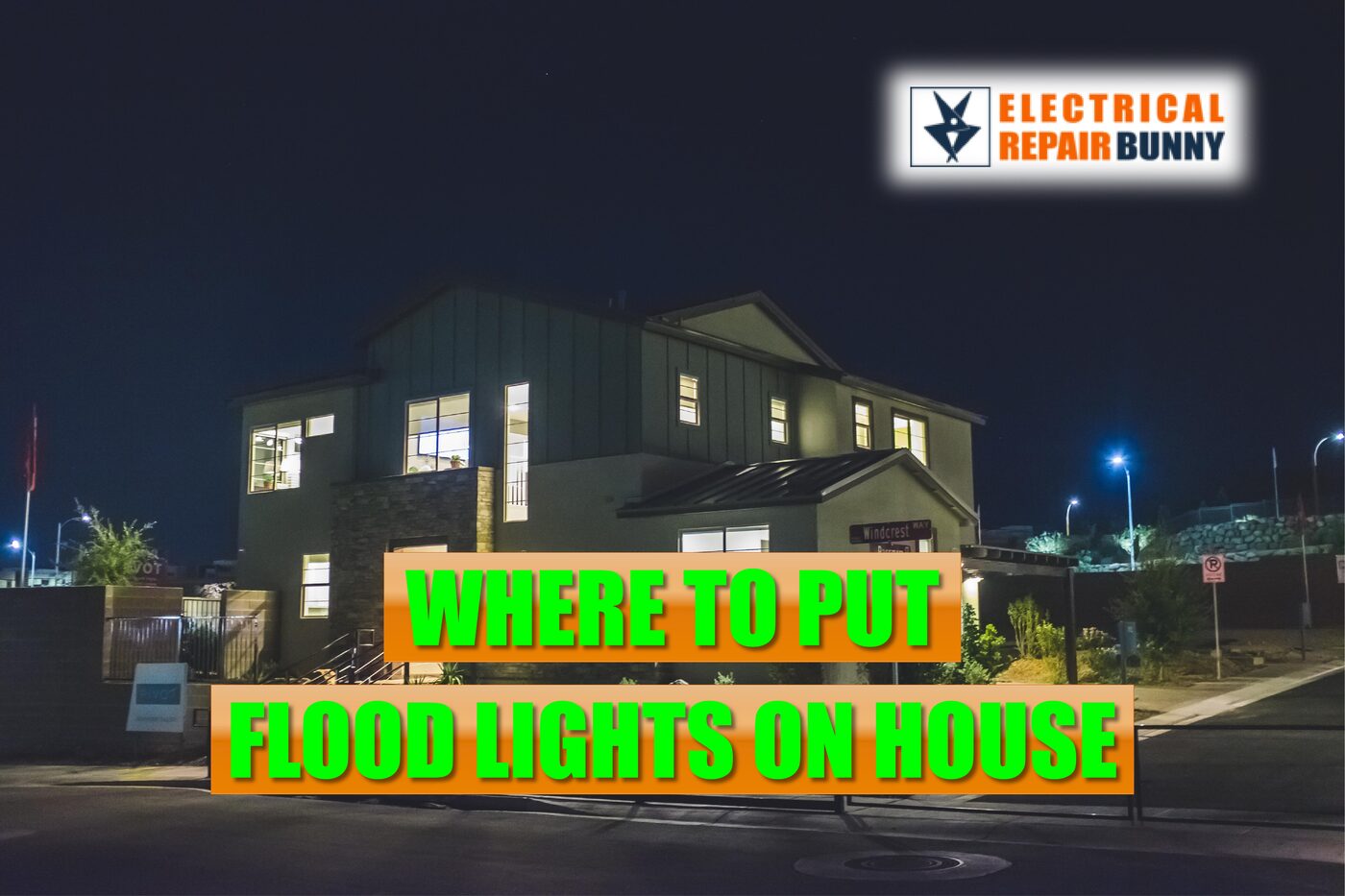 Where To Put Flood Lights On House: Strategic Placement Tips